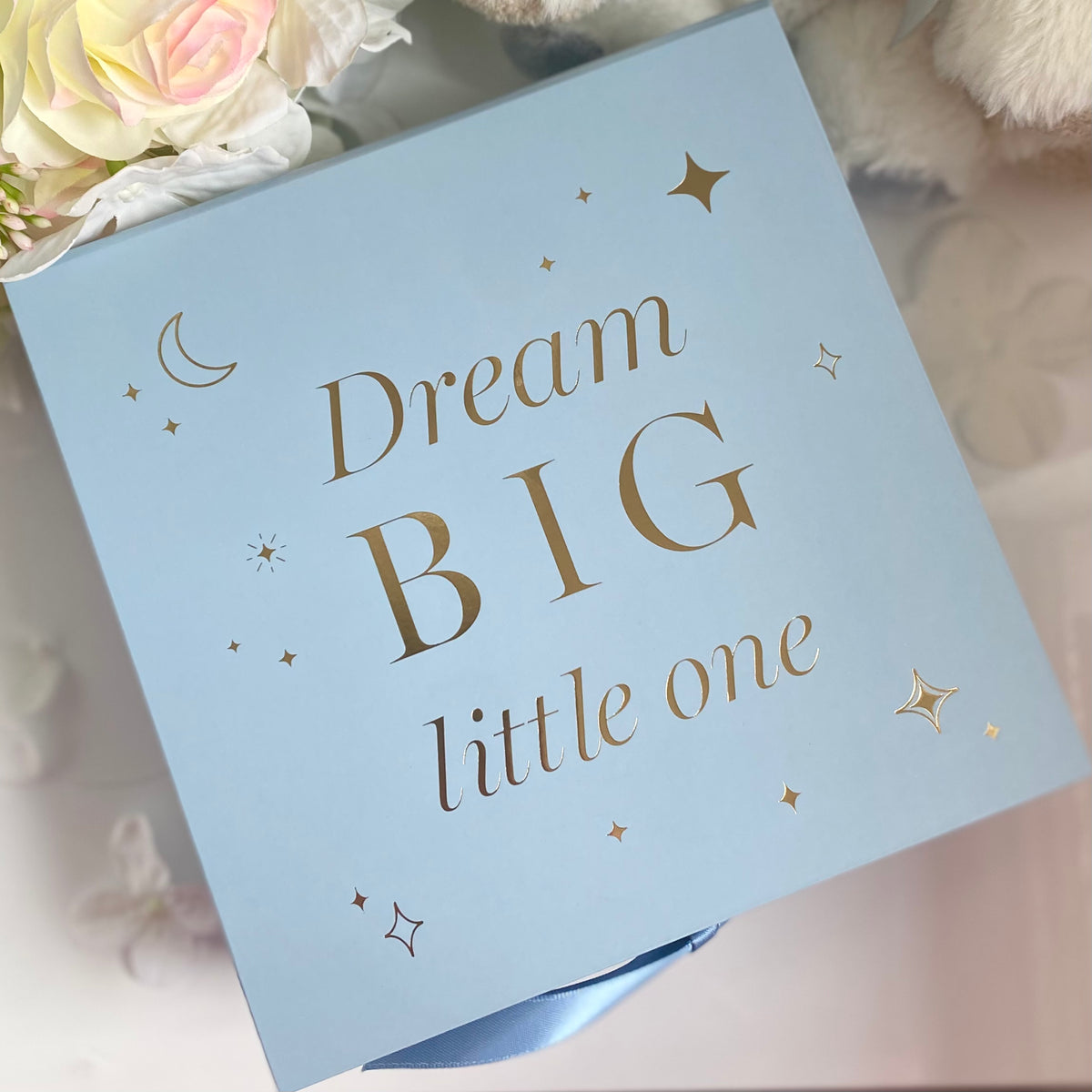 Blue New Baby Keepsake Box by Bambino — Lovely Libby's