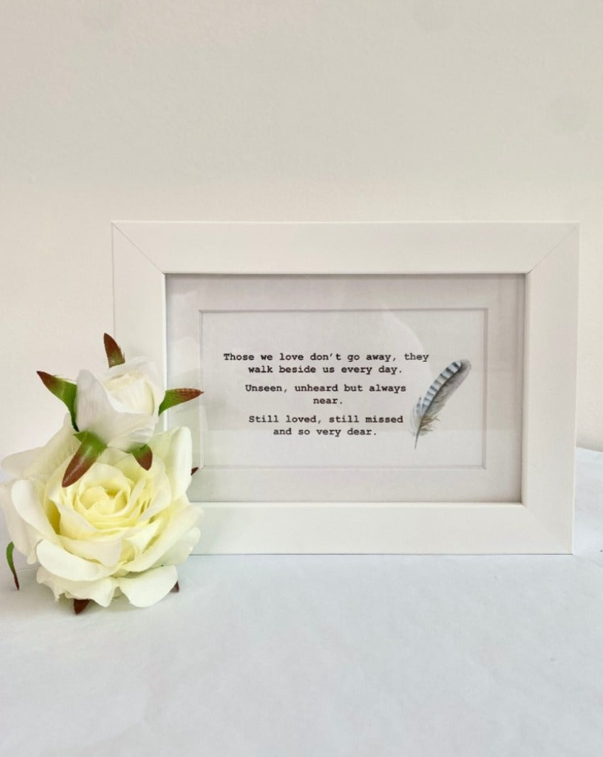 Memorial Box Frame - Those We Love — Lovely Libby's