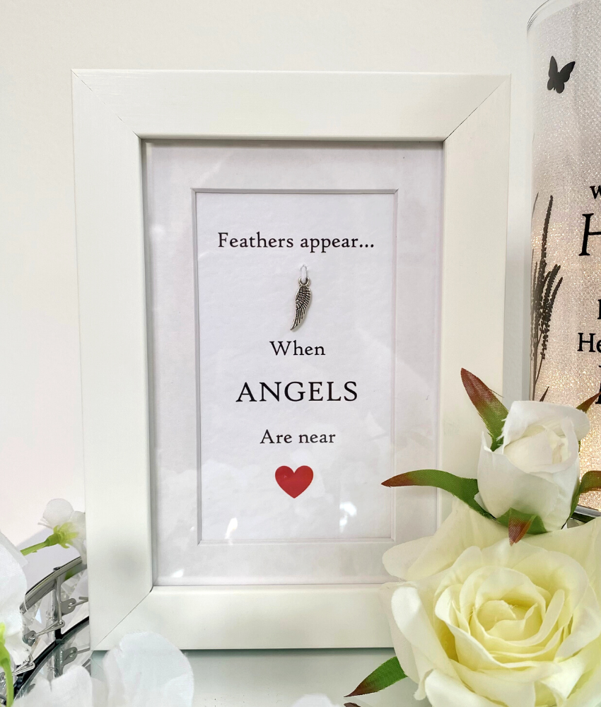 Memorial Box Frame - Feathers — Lovely Libby's